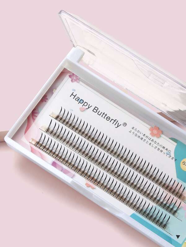 Manga Lashes, 1box Individual Fake Eyelashes | SHEIN USA