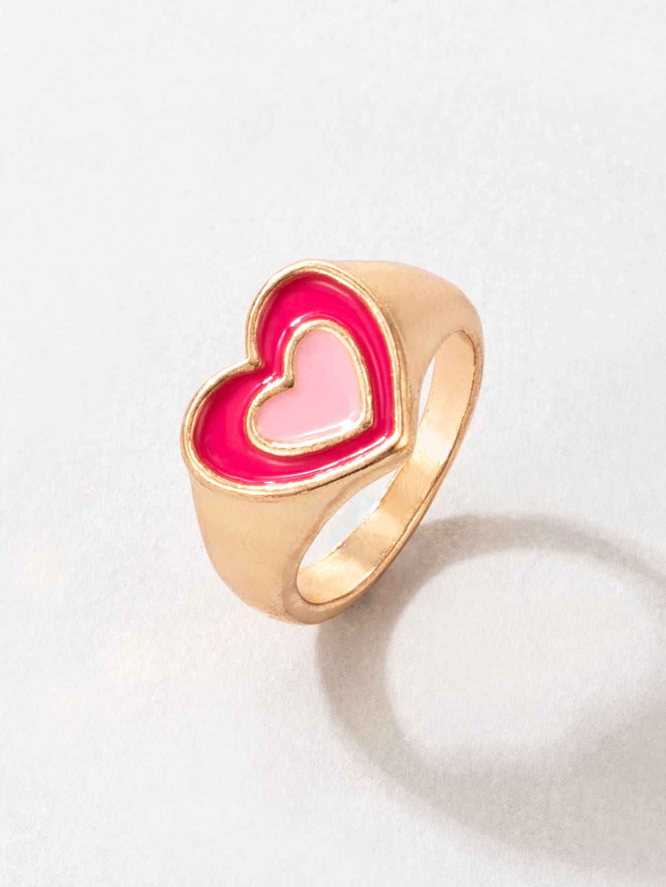 Heart Decor Ring | SHEIN USA