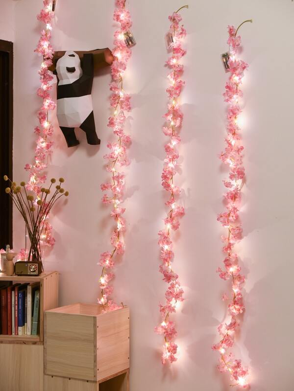 1pc 2m/6.56ft 20 Led Cherry Blossom String Lights | SHEIN UK