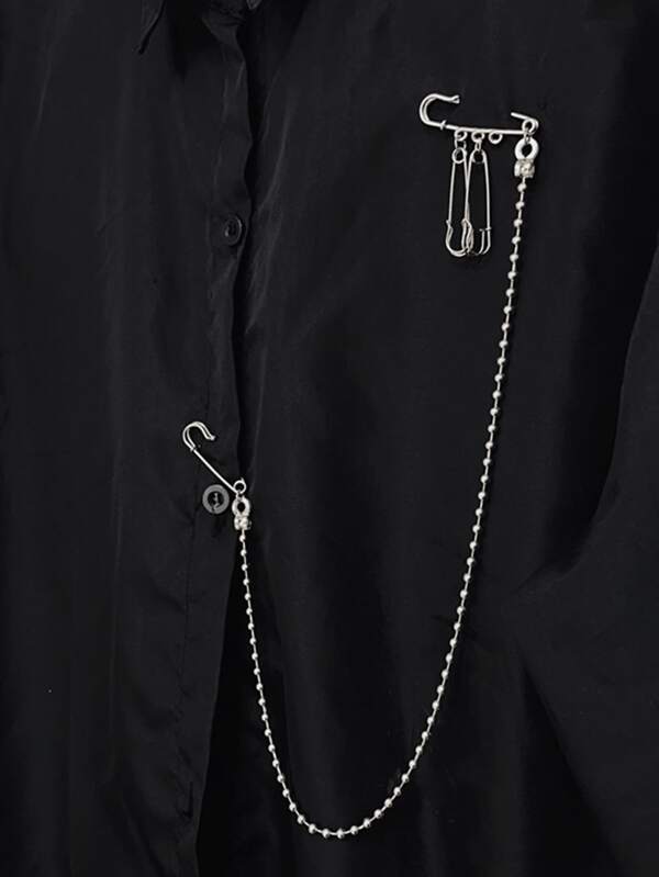 Safety Pin Brooch for Sale Australia| New Collection Online| SHEIN ...