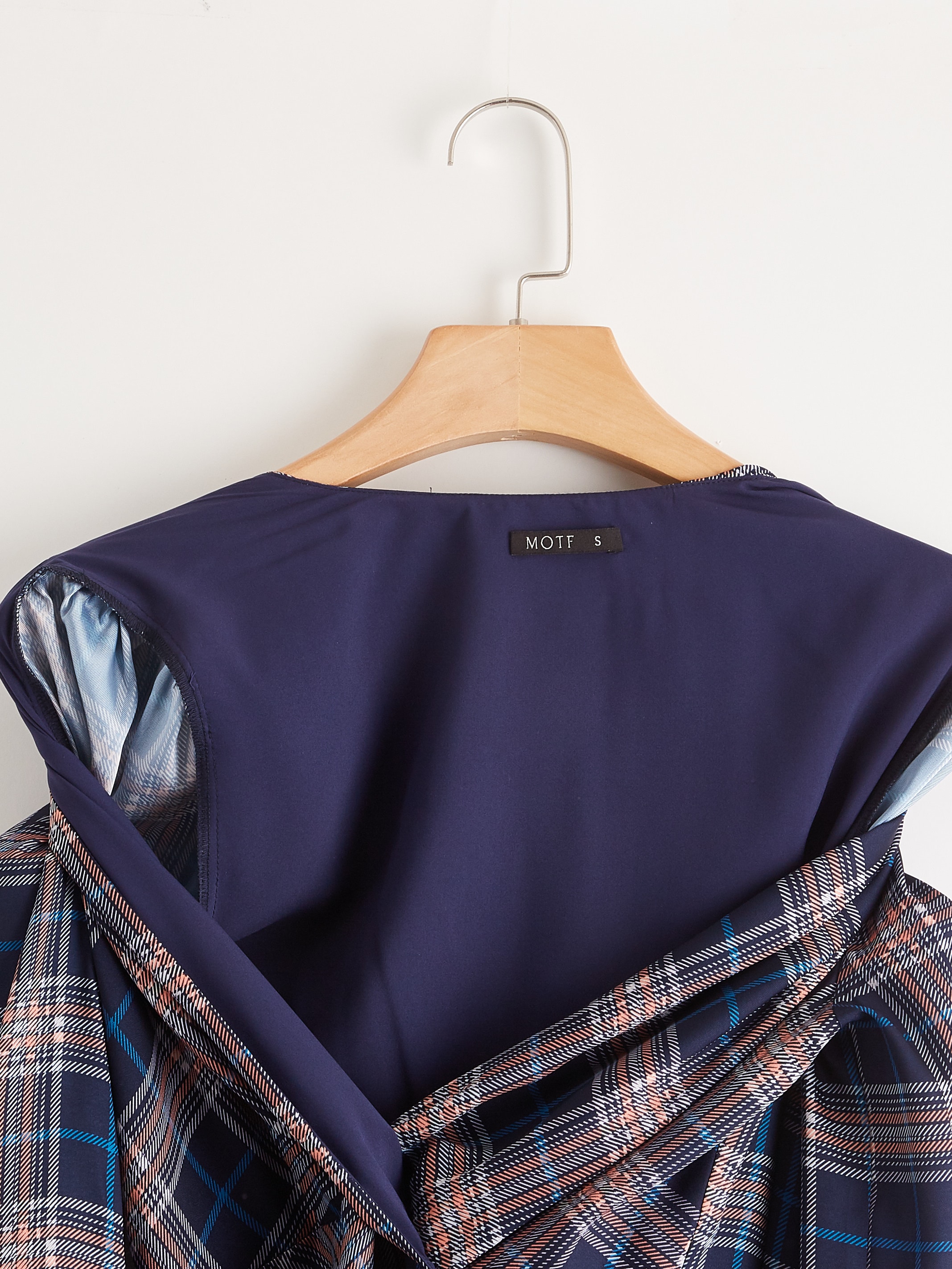 SHEIN VCAY Check Flowy Dress | SHEIN USA