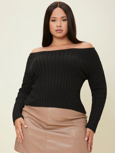 Women's Plus Size Sweaters | Fashion Plus Size Sweaters at Cheap Price ...