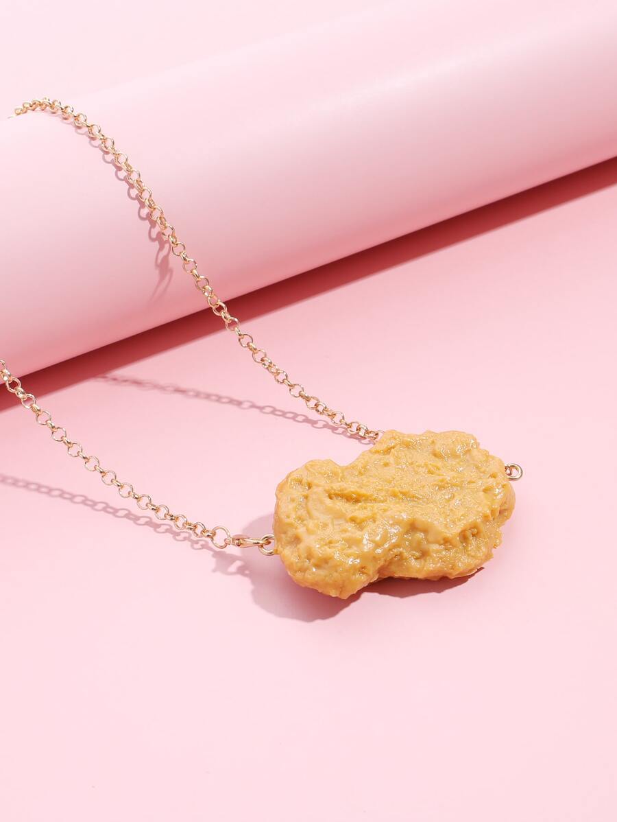 Chicken Nugget Charm Necklace | SHEIN EUR