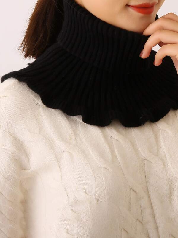 High Neck Infinity Scarf | SHEIN USA