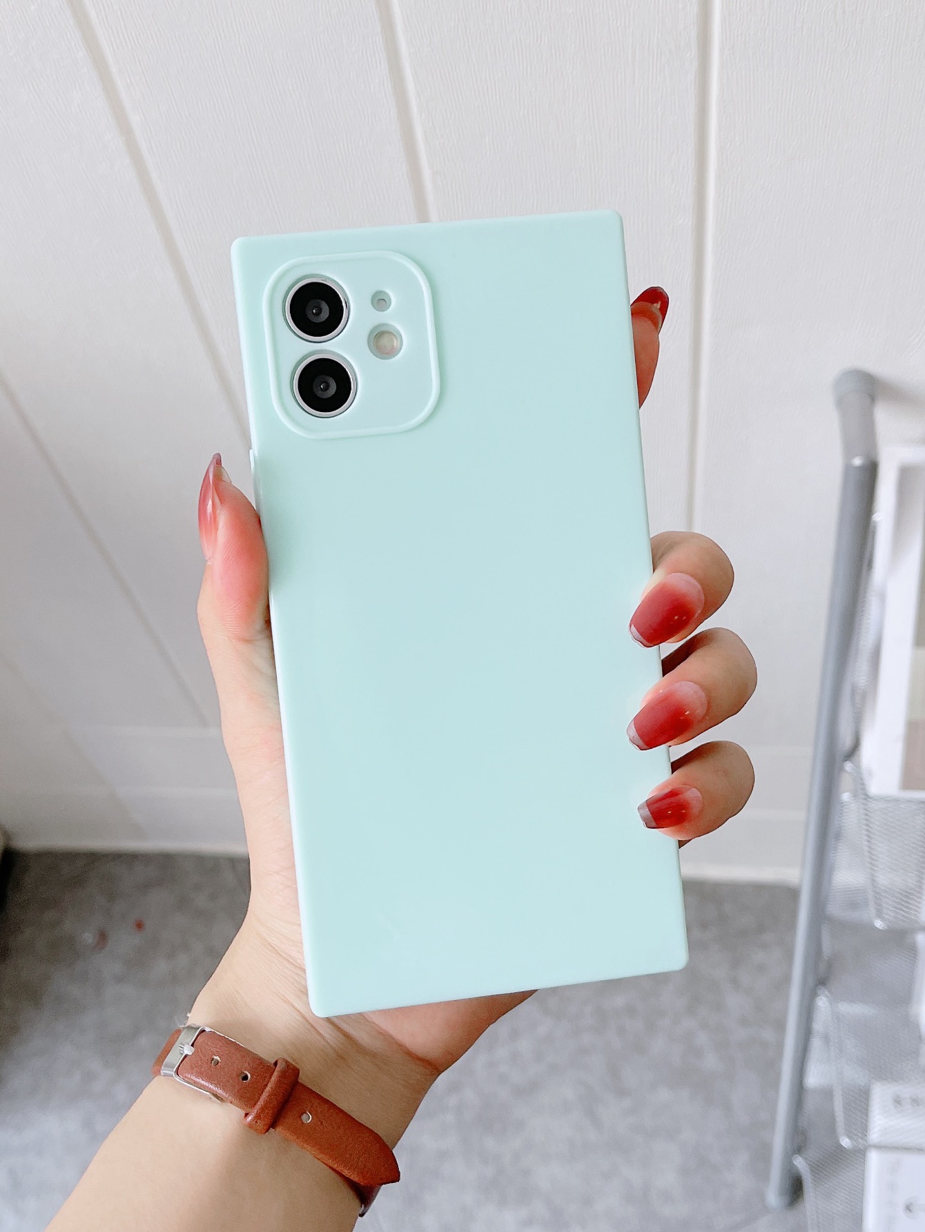 Solid Square Phone Case