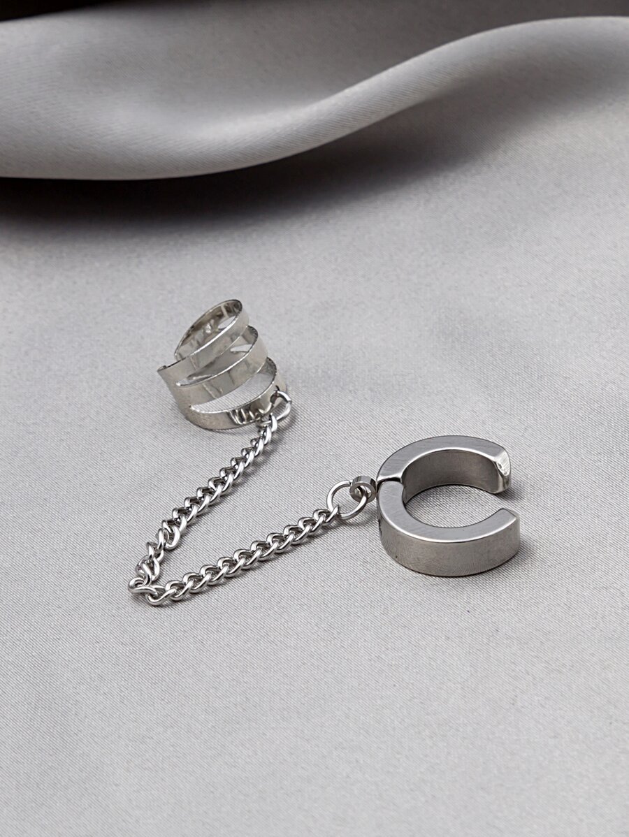 Chain Decor Ear Cuff | SHEIN USA