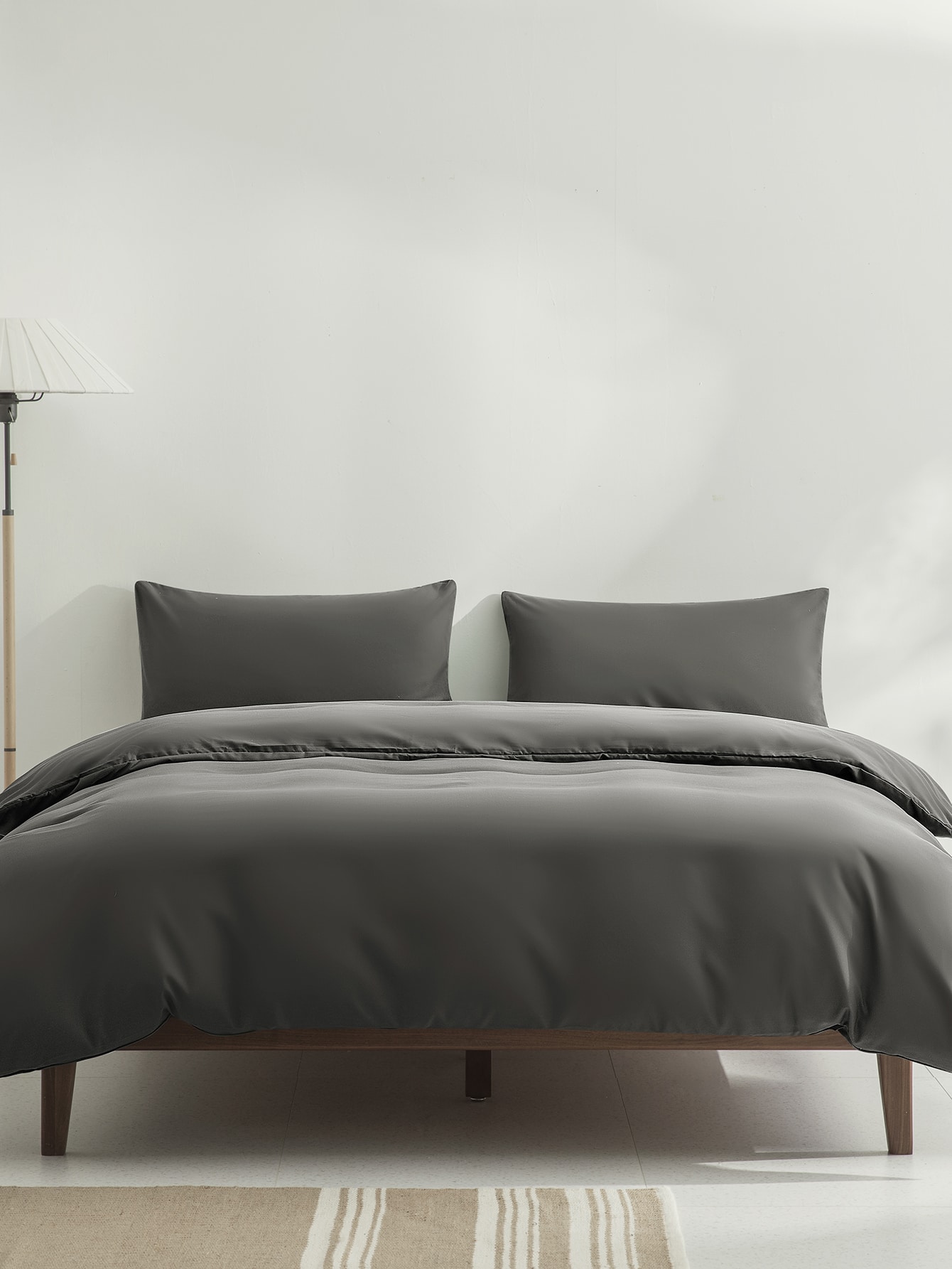 3 piezas Set colcha sin relleno simple