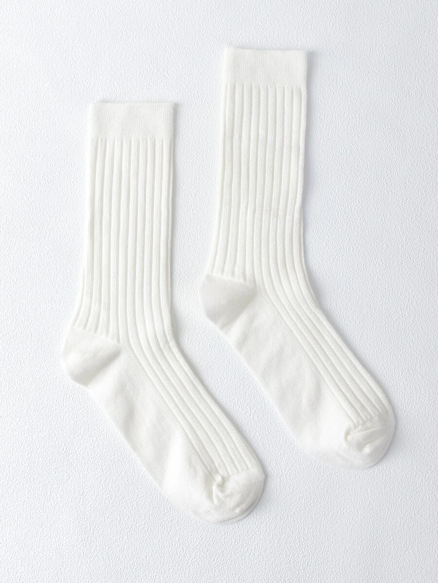 SHEIN Solid Crew Socks | SHEIN USA