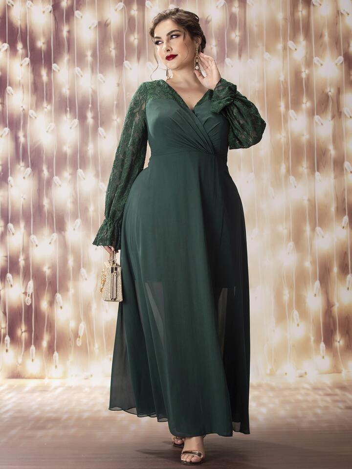 Plus Size Chiffon Dresses
