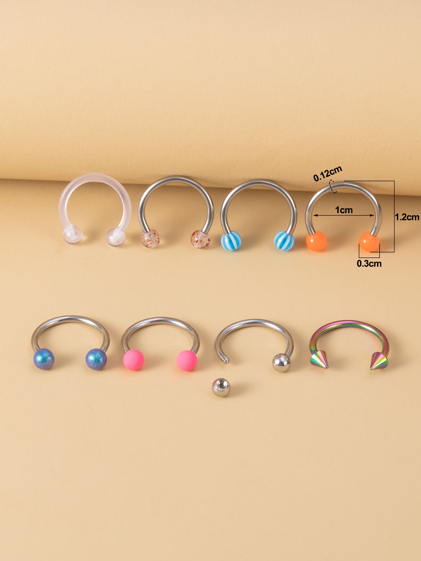 40pcs Simple Nose Ring | SHEIN USA