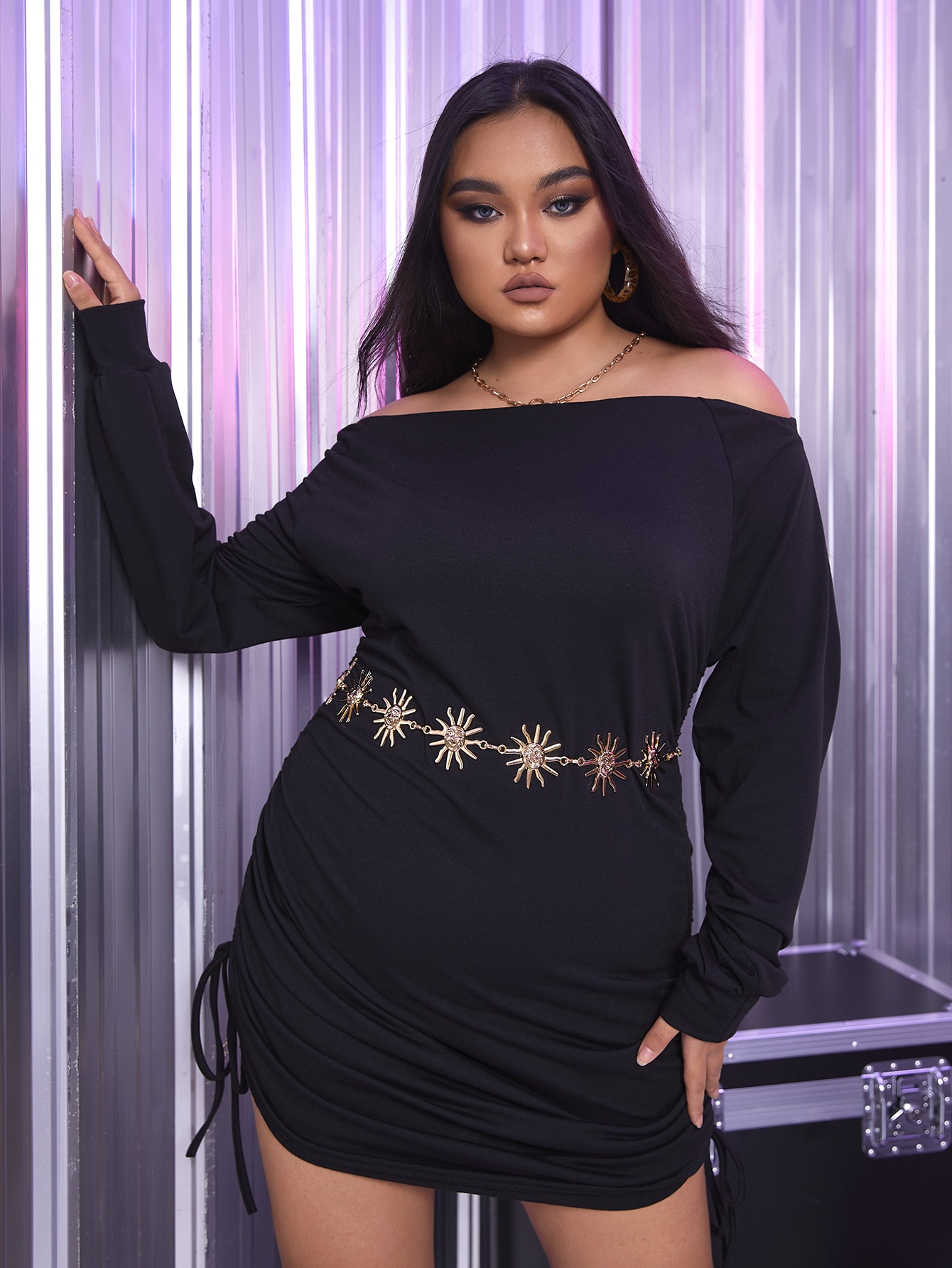 Sun Decor Plus Size Waist Chain Belt
