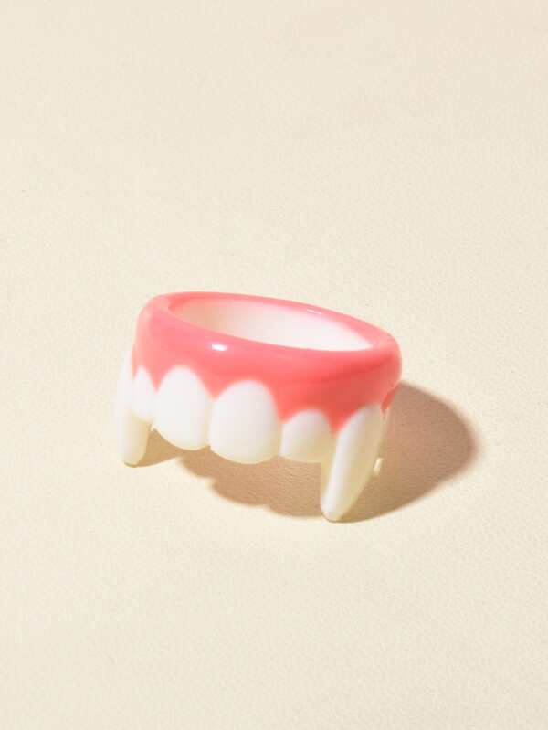 Halloween Tooth Design Ring | SHEIN USA