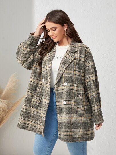 Plus Size Overcoats| Plus Size Overcoats for sale Australia| SHEIN ...