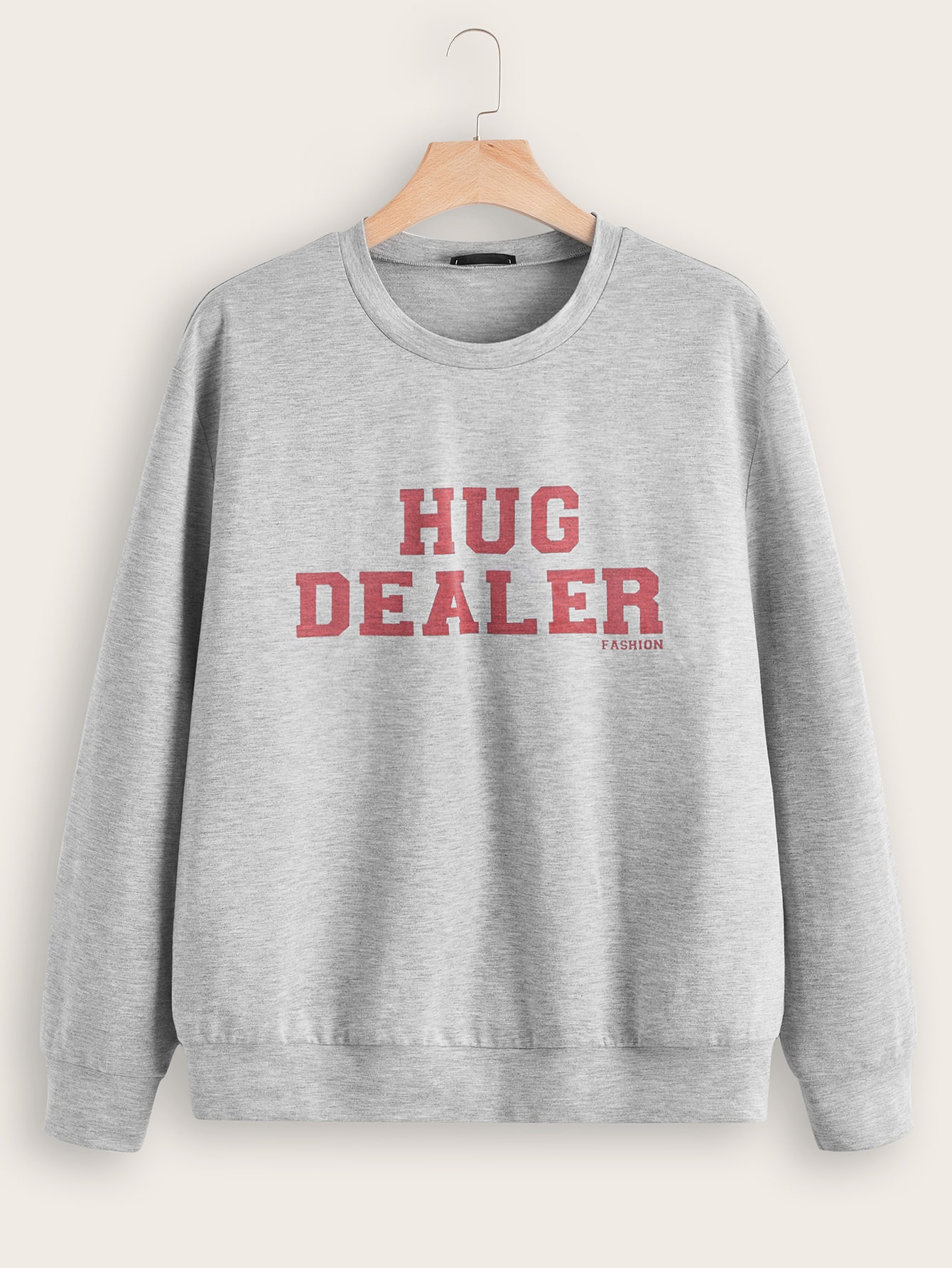 Plus Letter Graphic Pullover