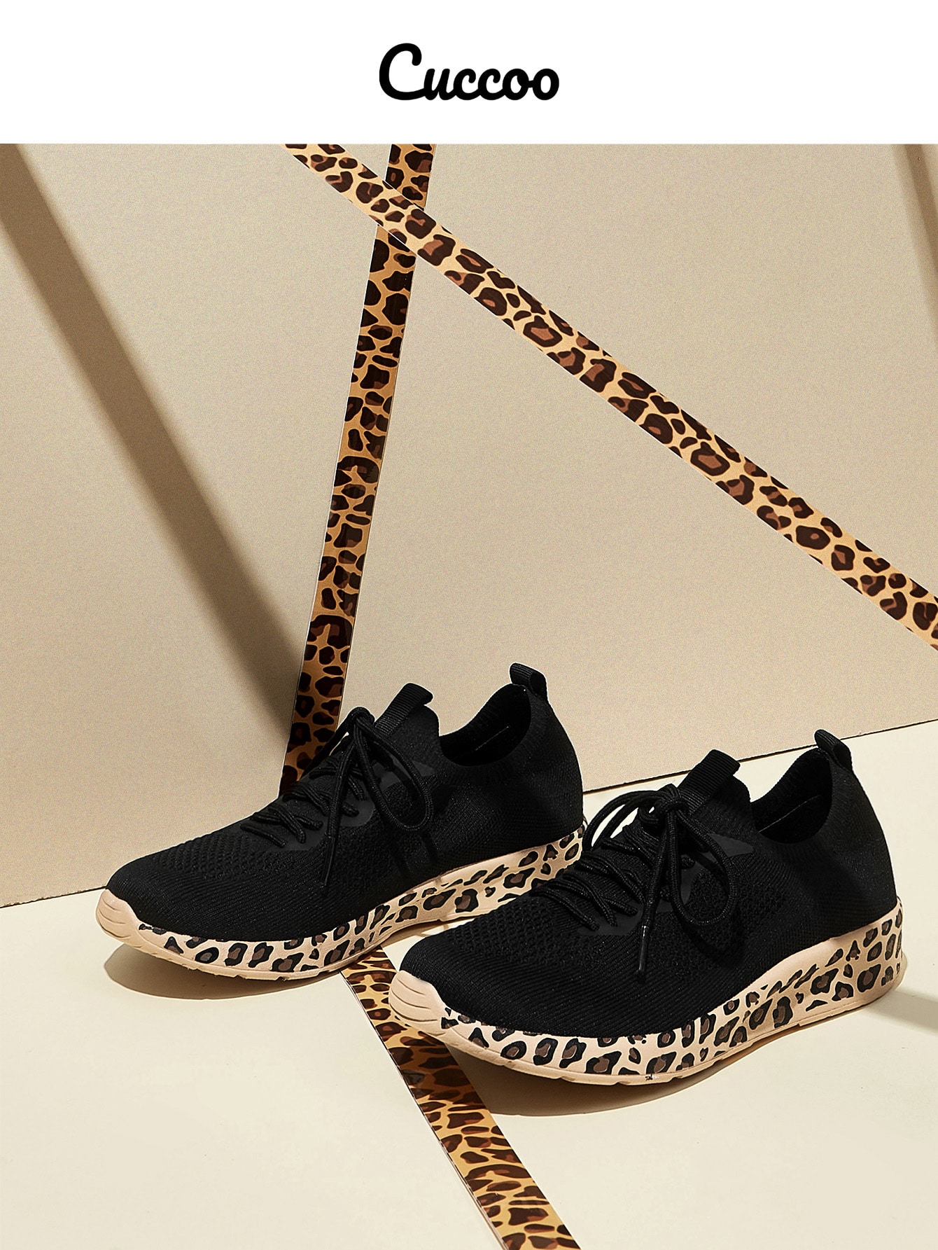 Cuccoo Breathable Lace-up Front Sneakers