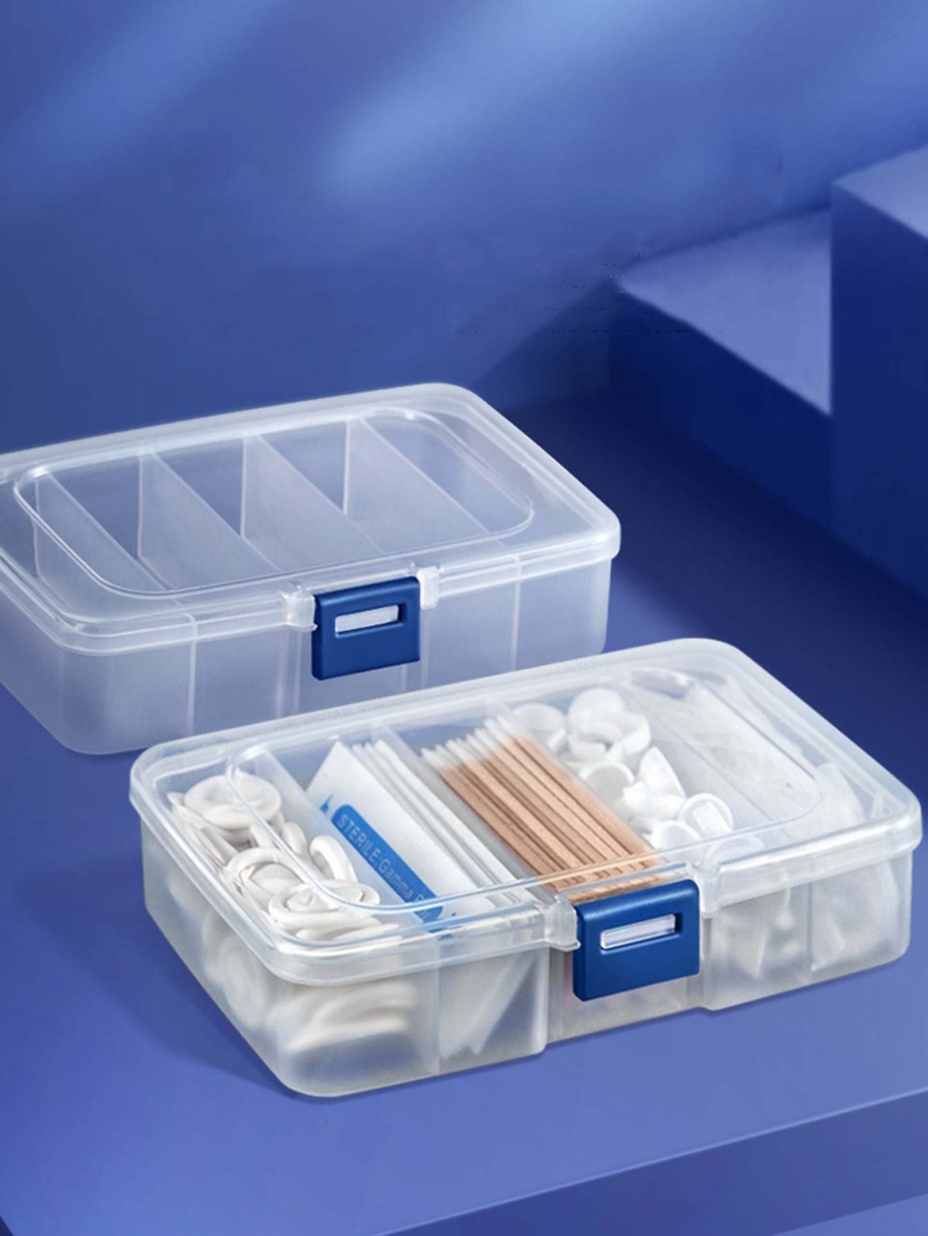 1pc Multi-grid Desk Storage Box