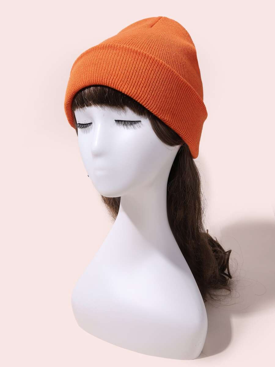 Solid Knitted Hat | SHEIN USA