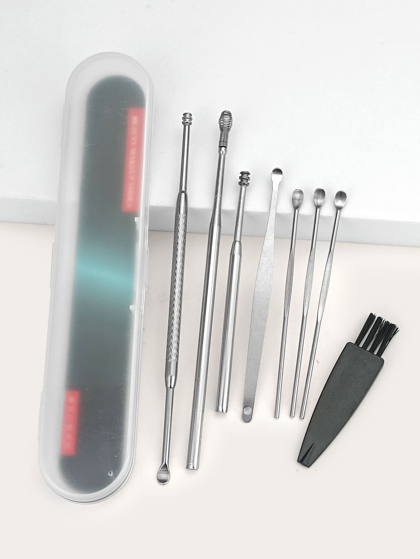 8pcs Stainless Steel Ear Cleaner Set