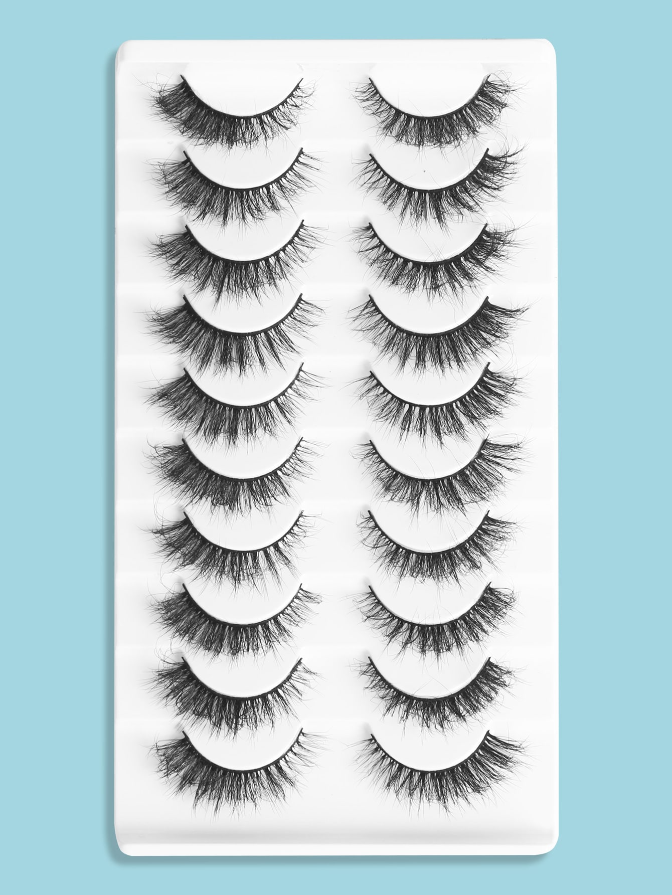 10pairs Extra Long False Eyelashes