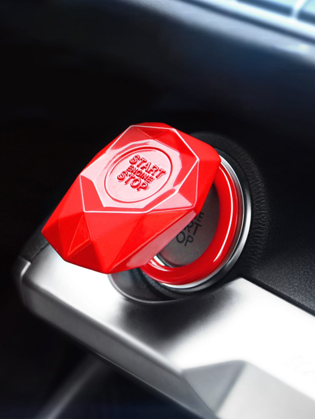 Car One-button Start Cover