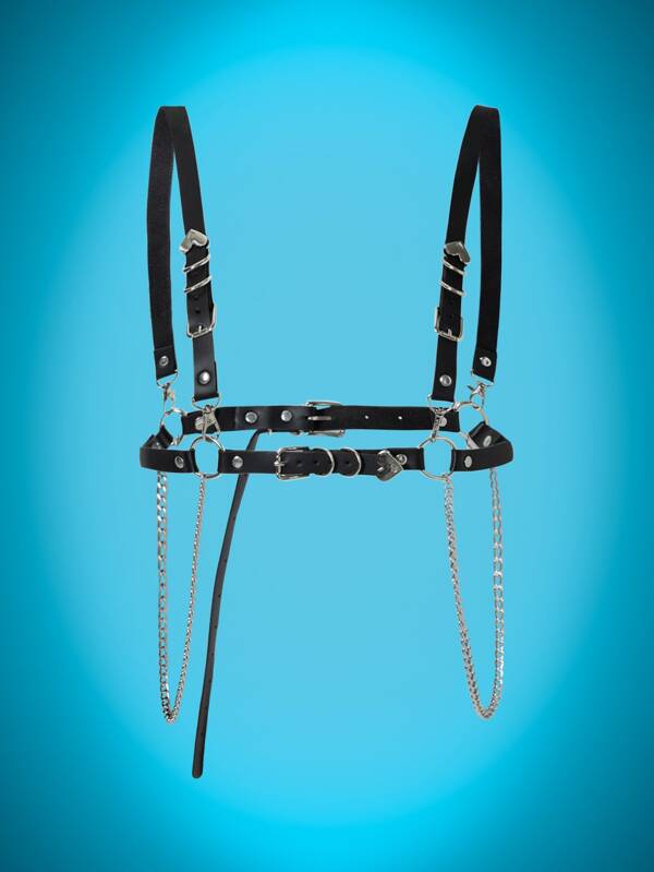 Is That The New Chain Decor Harness Belt ??| ROMWE USA