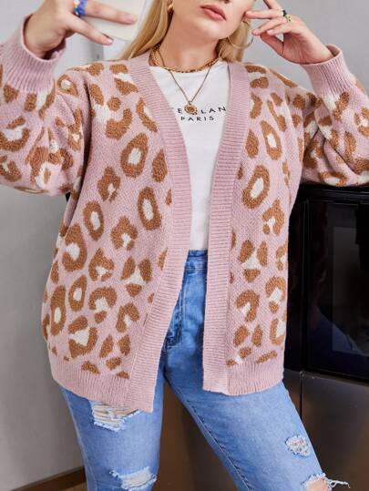 Search leopard cardigan | SHEIN USA