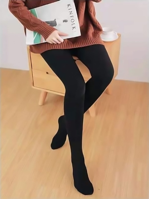 Simple Solid Tights | SHEIN USA