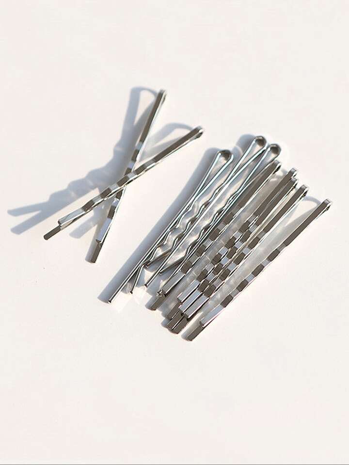 Silver Bobby Pins, Hair Clips Hair Braiding Tool 100pcs Bobby Pins For ...