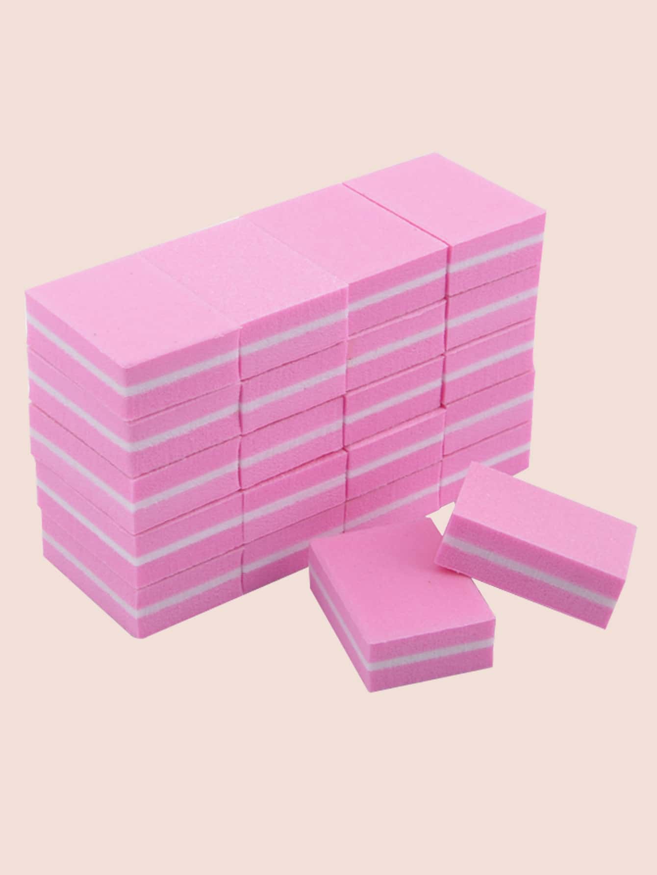 20pcs Double-sided Sponge Nail File