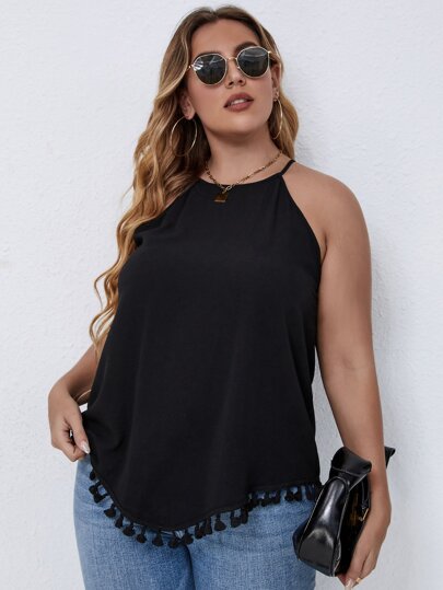 Shop Curve + Plus Tank Tops, Camis | Plus Size | SHEIN USA
