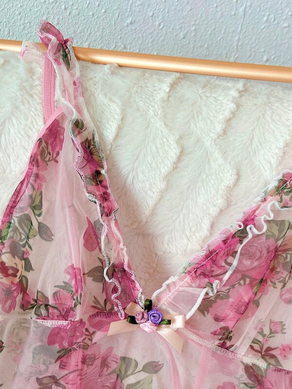 Floral Chiffon Slips Shein Usa