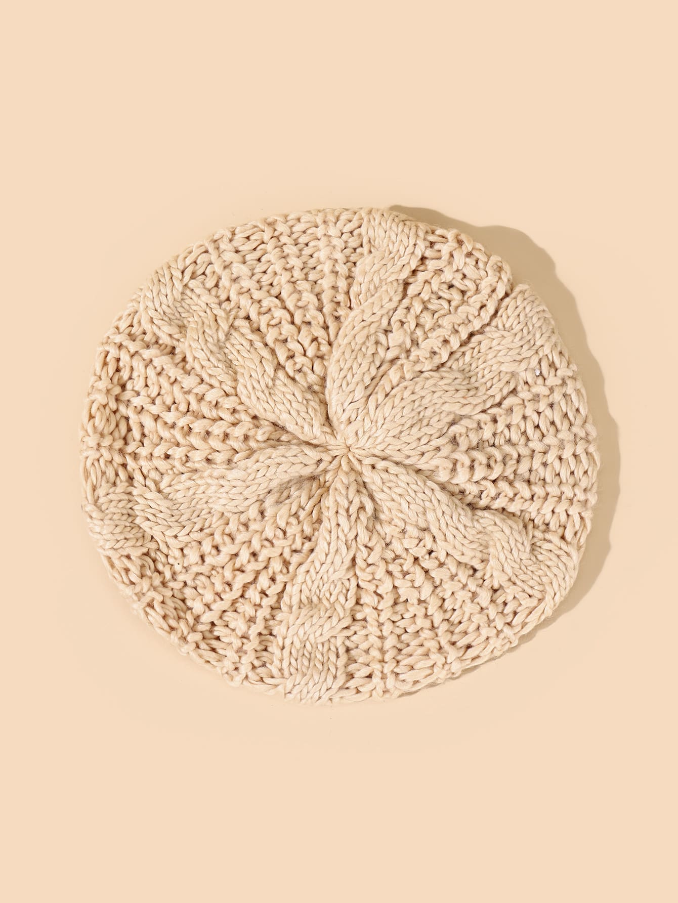 Solid Knitted Beret | SHEIN USA