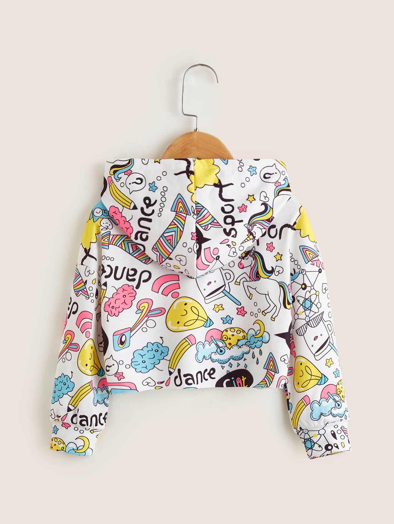 SHEIN Young Girl Cartoon Graphic Sweatshirt | SHEIN UK