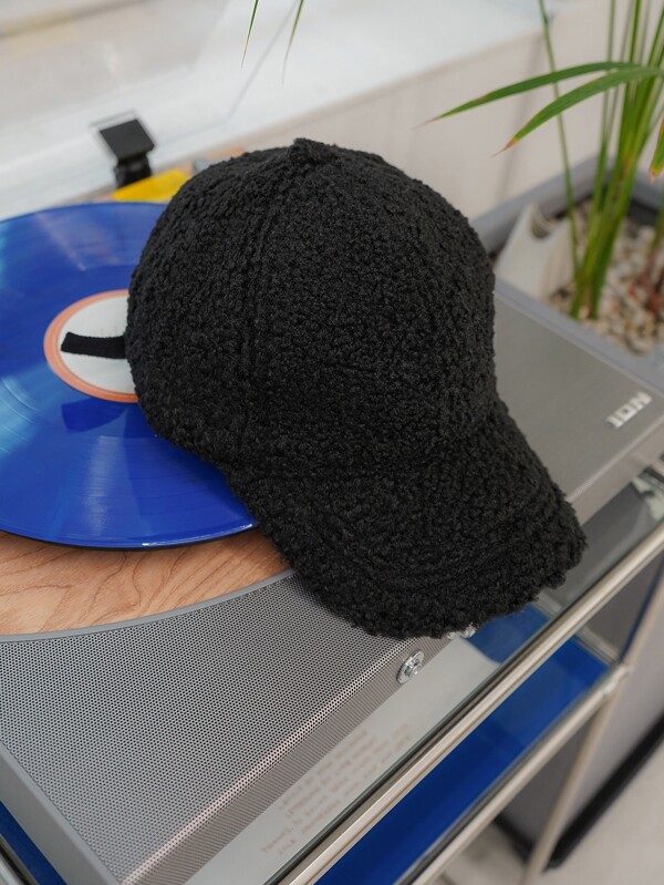 DAZY Fuzzy Baseball Cap | SHEIN USA