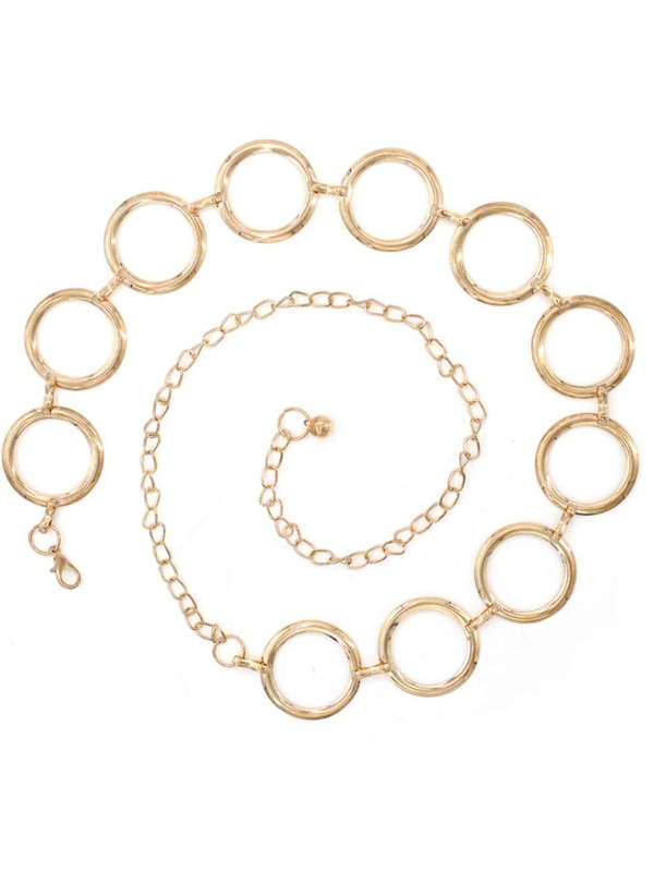Circle Decor Chain Belt | SHEIN USA