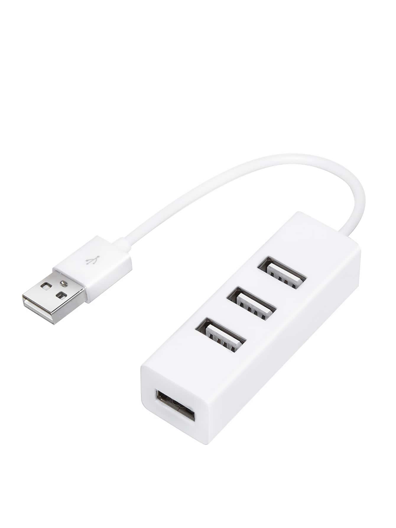 4-Port USB Hub Splitter | SHEIN USA