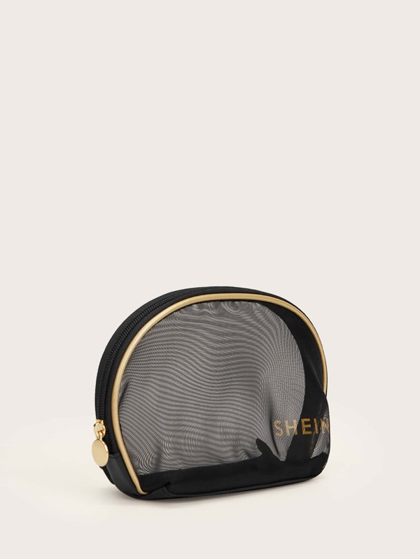 SHEIN willekeurige kleur mesh make-up tas | SHEIN Nederland