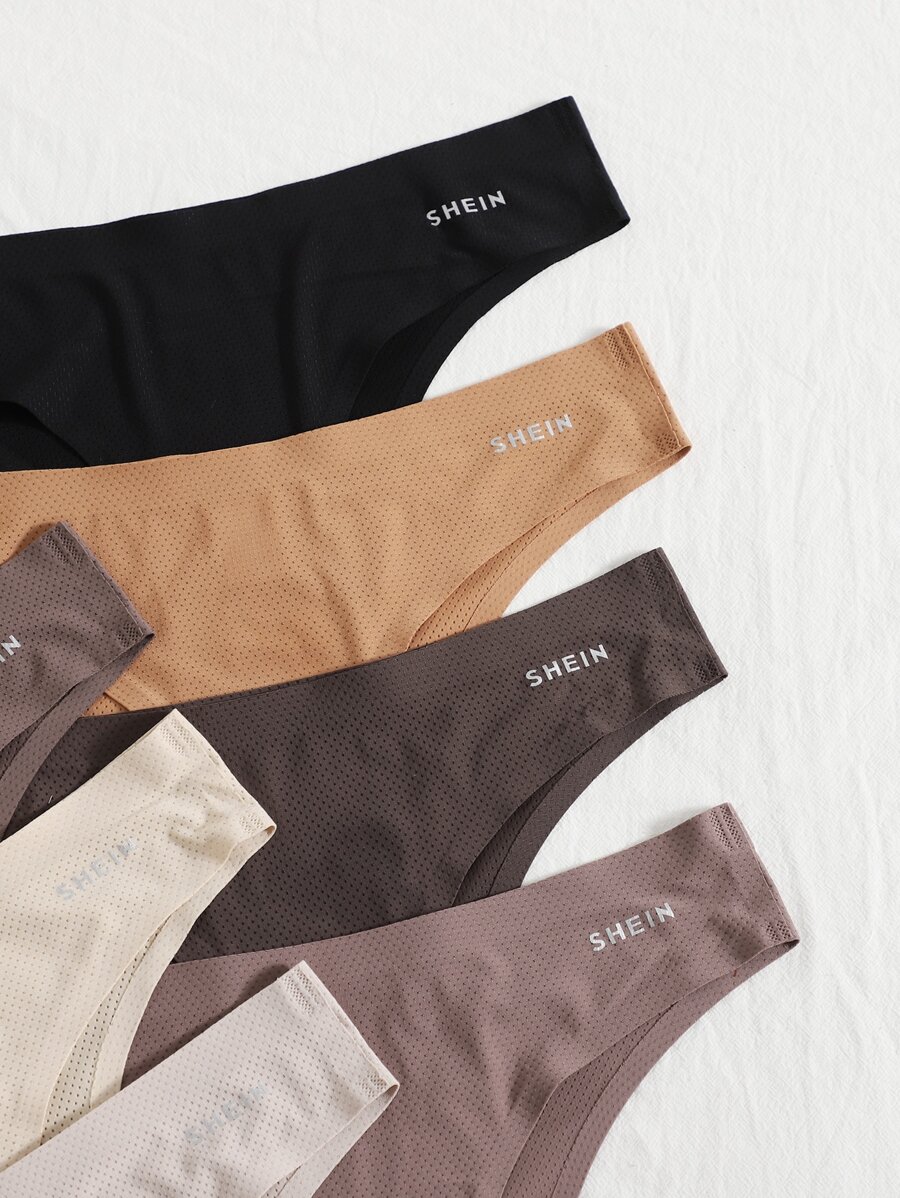 conjunto de calcinha sem costura de 7 pacotes | SHEIN Brasil