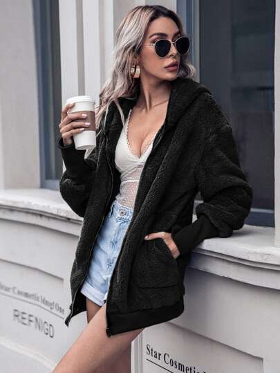 Hooded Jackets | SHEIN UK