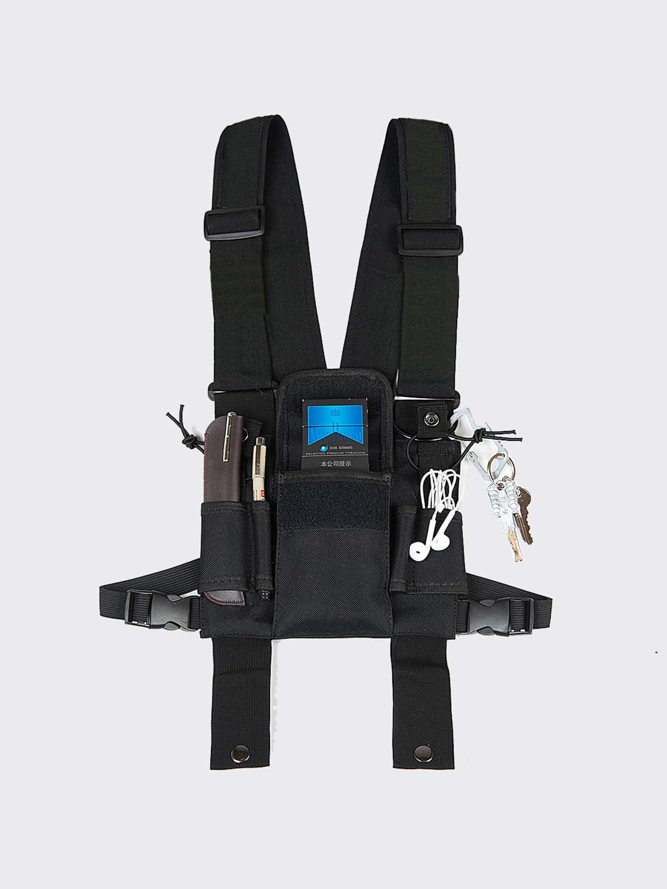 Release Buckle Chest Bag Perfect For Outdoor Travel Sports, Lightweight ...