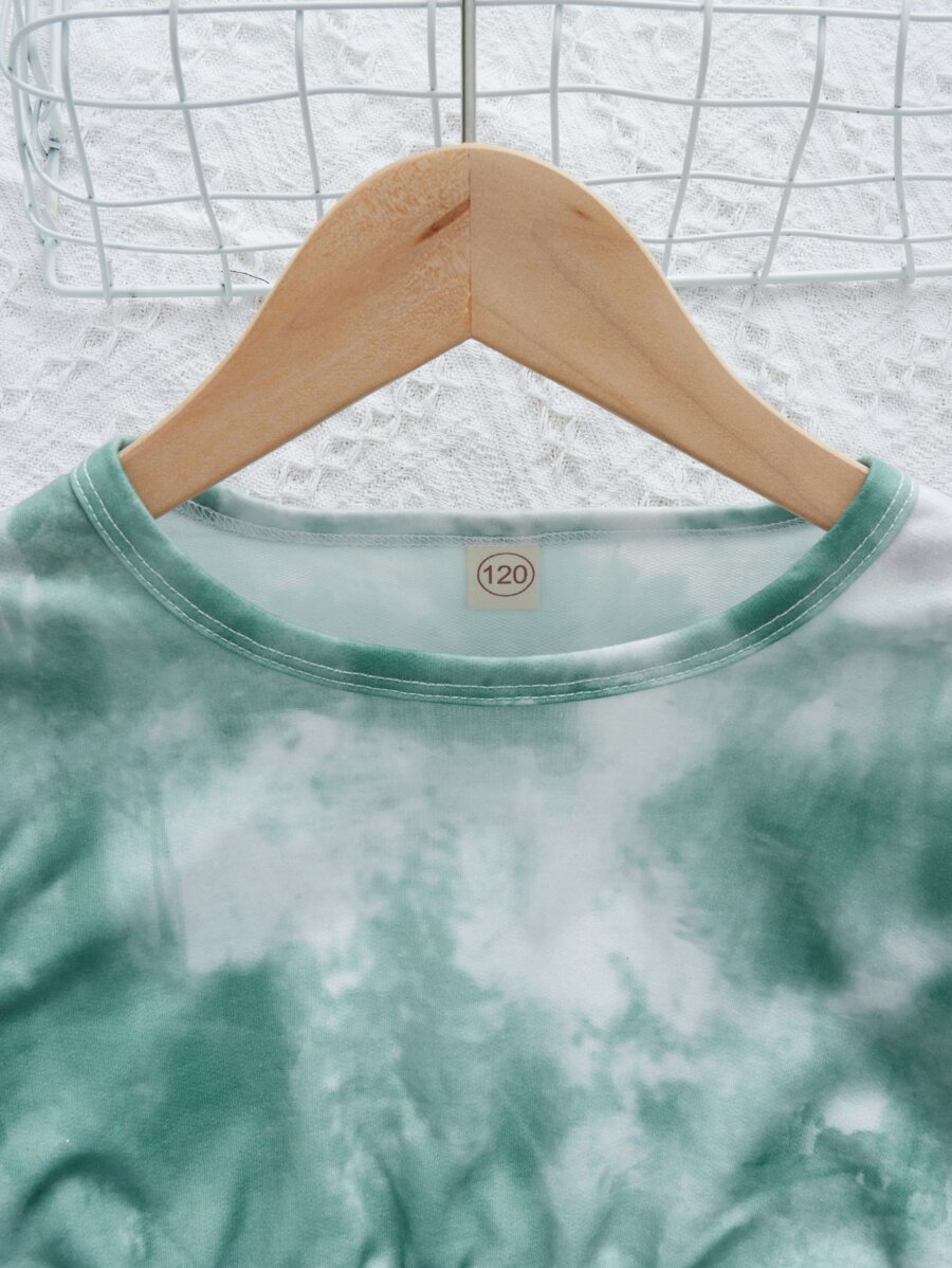 Girls Tie Dye Sweatshirt & Joggers | SHEIN UK