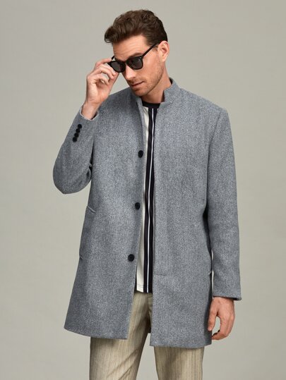 Men Overcoats | Fashion Men Overcoats | SHEIN USA