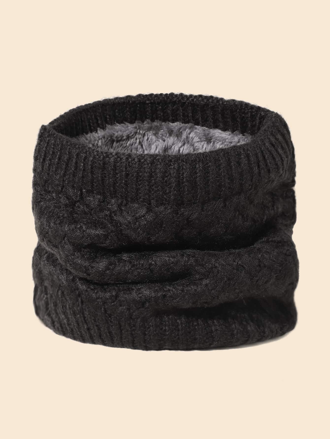 Men Solid Infinity Scarf | SHEIN USA