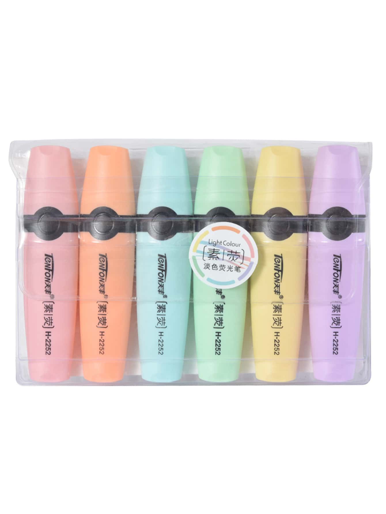 6pcs Color Highlighter Set