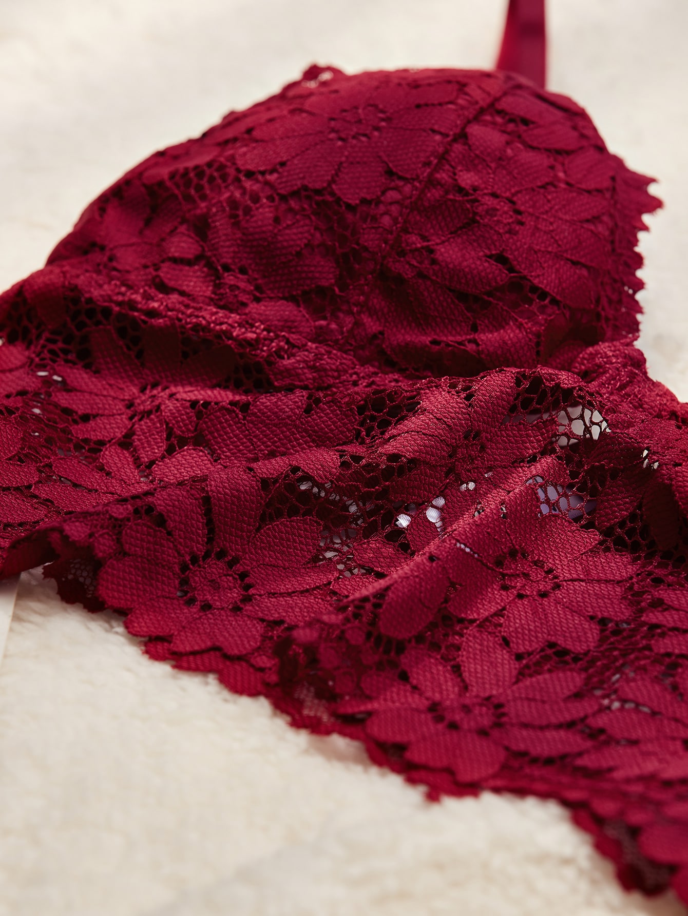 Luvlette Floral Lace Longline Bralette | SHEIN USA