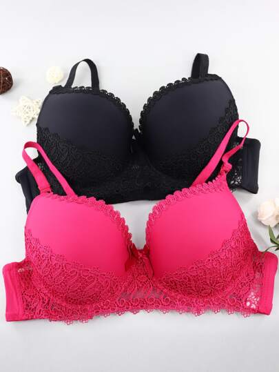 Plus Size Push Up Bra | Fashion Plus Size Push Up Bra | SHEIN USA