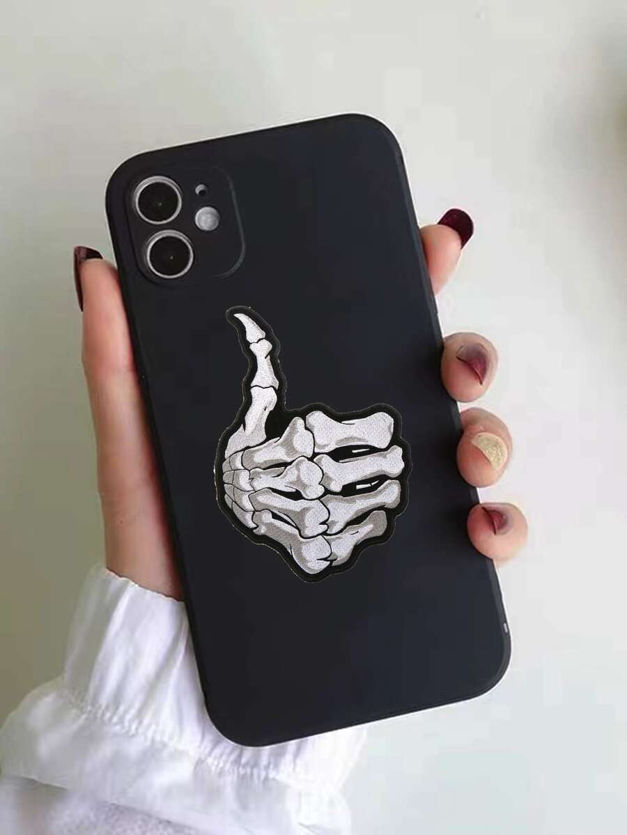 Skeleton Hands Phone Case | SHEIN USA