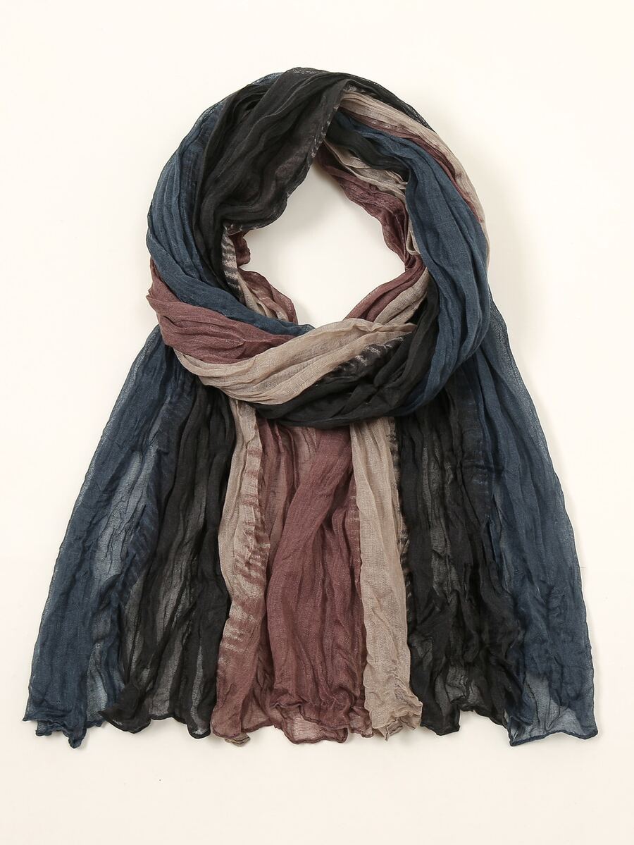 Color Block Scarf | SHEIN USA