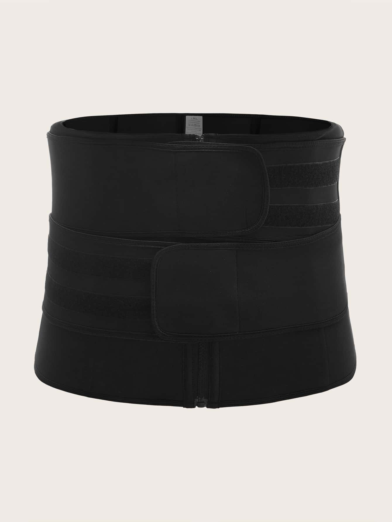 Plus Zipper Front Waist Trainer | SHEIN USA