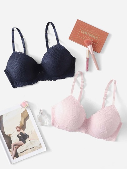 Plus Size Push Up Bra | Fashion Plus Size Push Up Bra | SHEIN USA